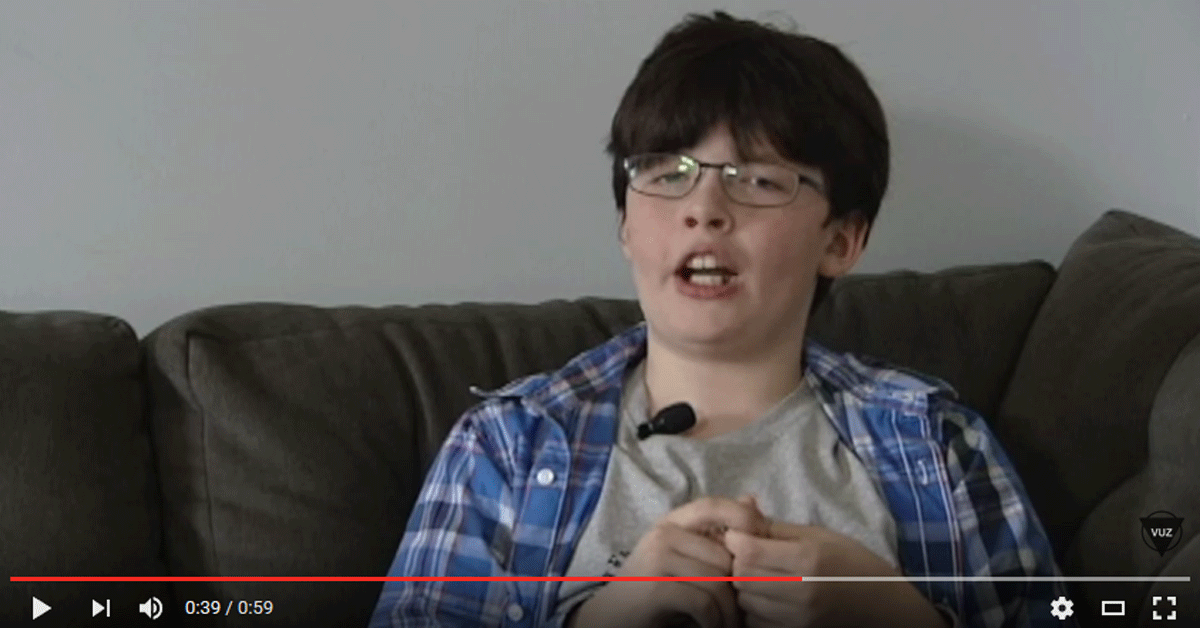 Autistic boy’s poem about Asperger’s goes viral